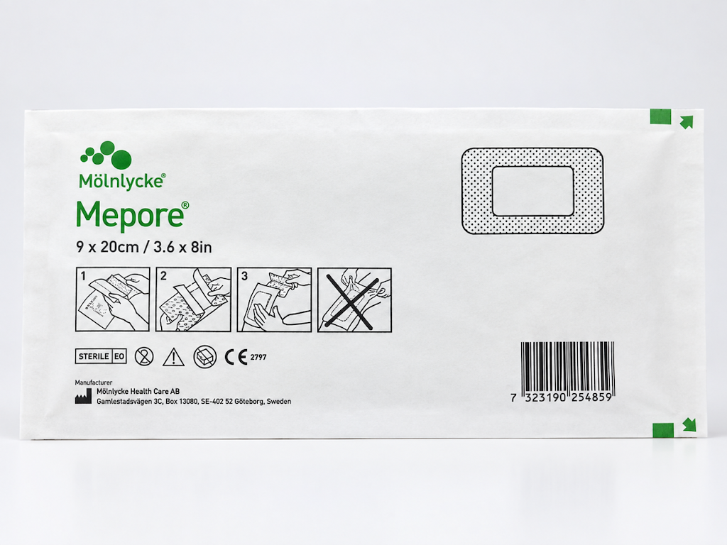 Mepore 9 x 20 cm – sterilna samolepljiva obloga za rane,1 KOMAD