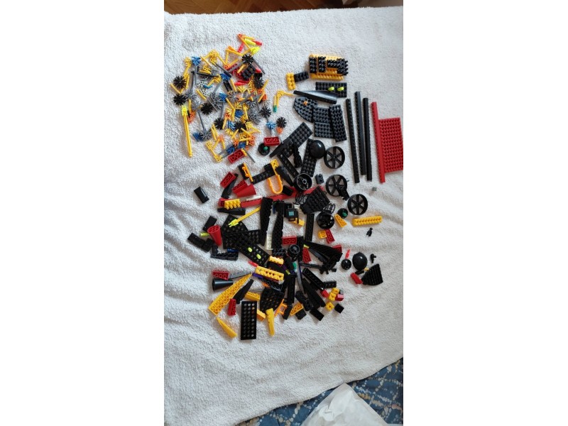 Lot fejk lego kocki K'NEX kocke