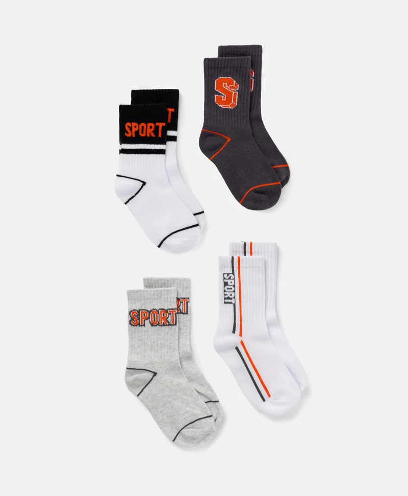 Sokne za dečake sport 4-pak
