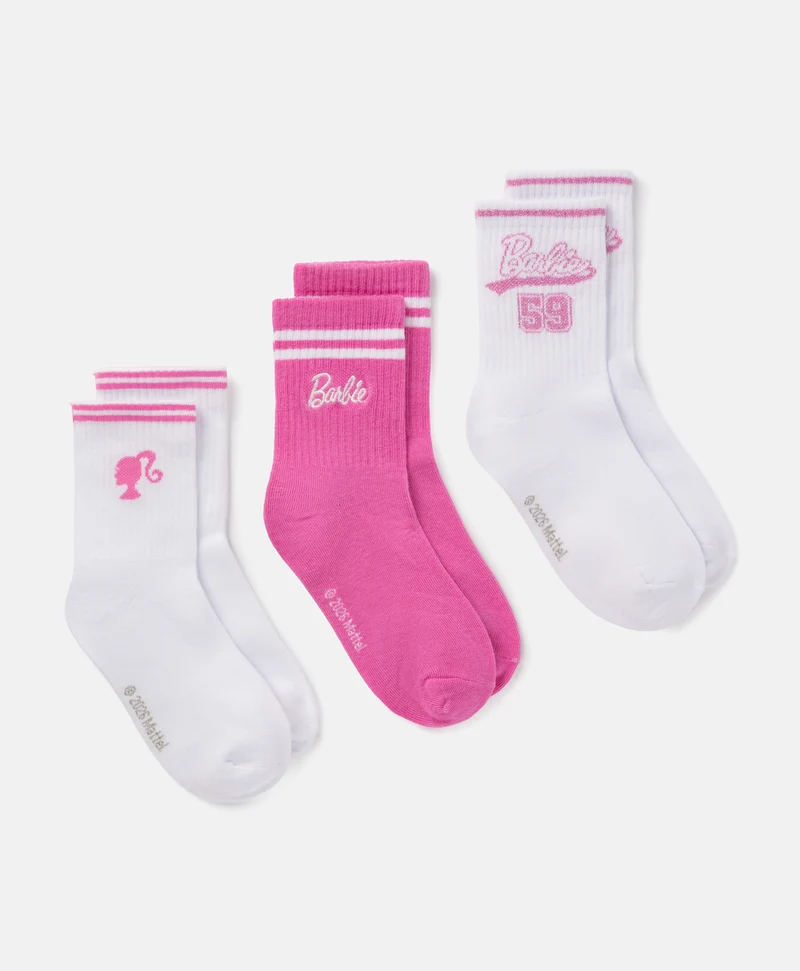 Sokne za devojčice Barbie, 3 para