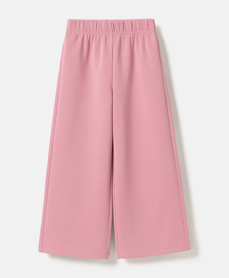 Pantalone za devojčice sa širokim nogavicama