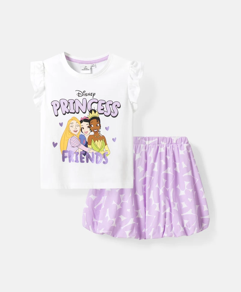 Zestav za devojčice sa motivom Disney Princezes 100% pamuk