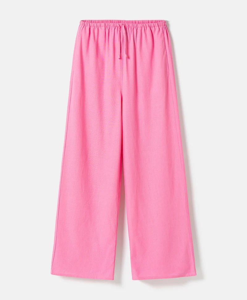 Pantalone za devojčice sa lanom