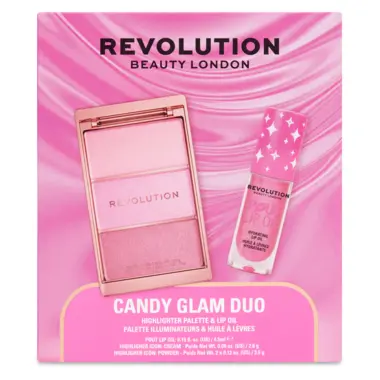 MAKEUP REVOLUTION
Set za šminkanje - Candy Glam Duo