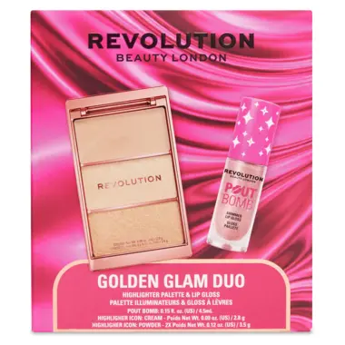 MAKEUP REVOLUTION
Set za šminkanje - Golden Glam Duo