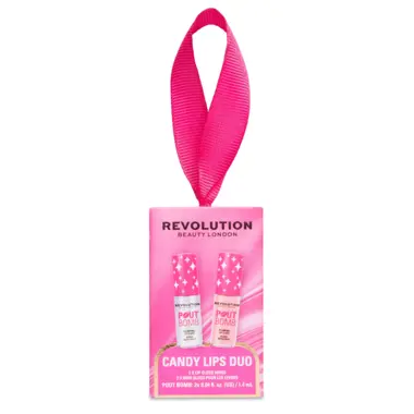 MAKEUP REVOLUTION
Set mini sjajeva za usne - Candy Lips Duo