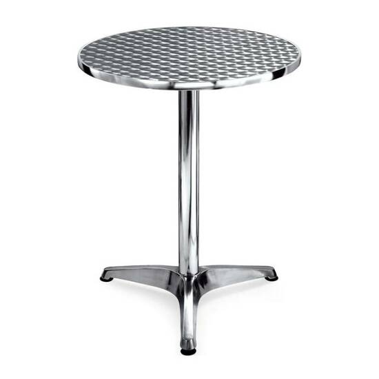 Baštenski aluminijumski sto, okrugli,Ø60cm