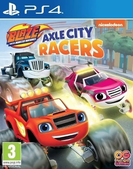 PS4 BLAZE AND THE MONSTER MACHINES: AXLE CITY RACERS - KORIŠĆENO