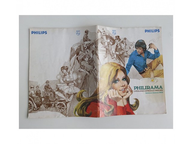 PHILIRAMA katalog iz 1973 Filips