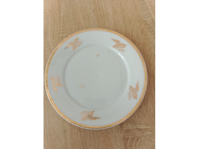 Plitki tanjir BK Jugoporcelan Titov Veles – retro / poz