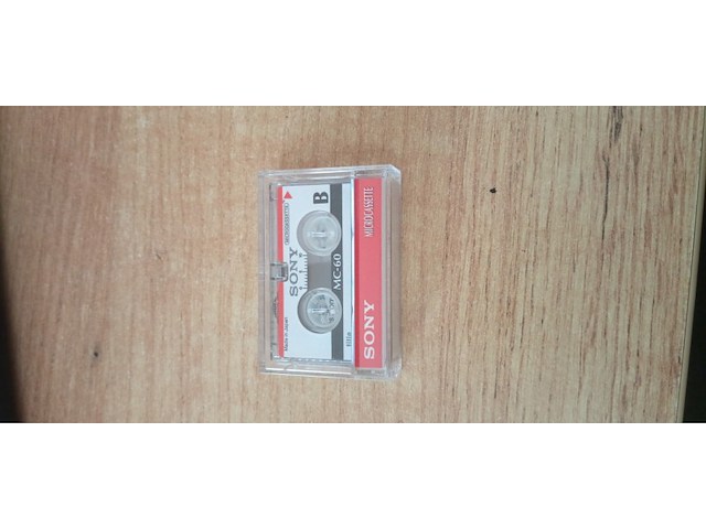 Mikrokaseta (microcassette) Sony MC-60