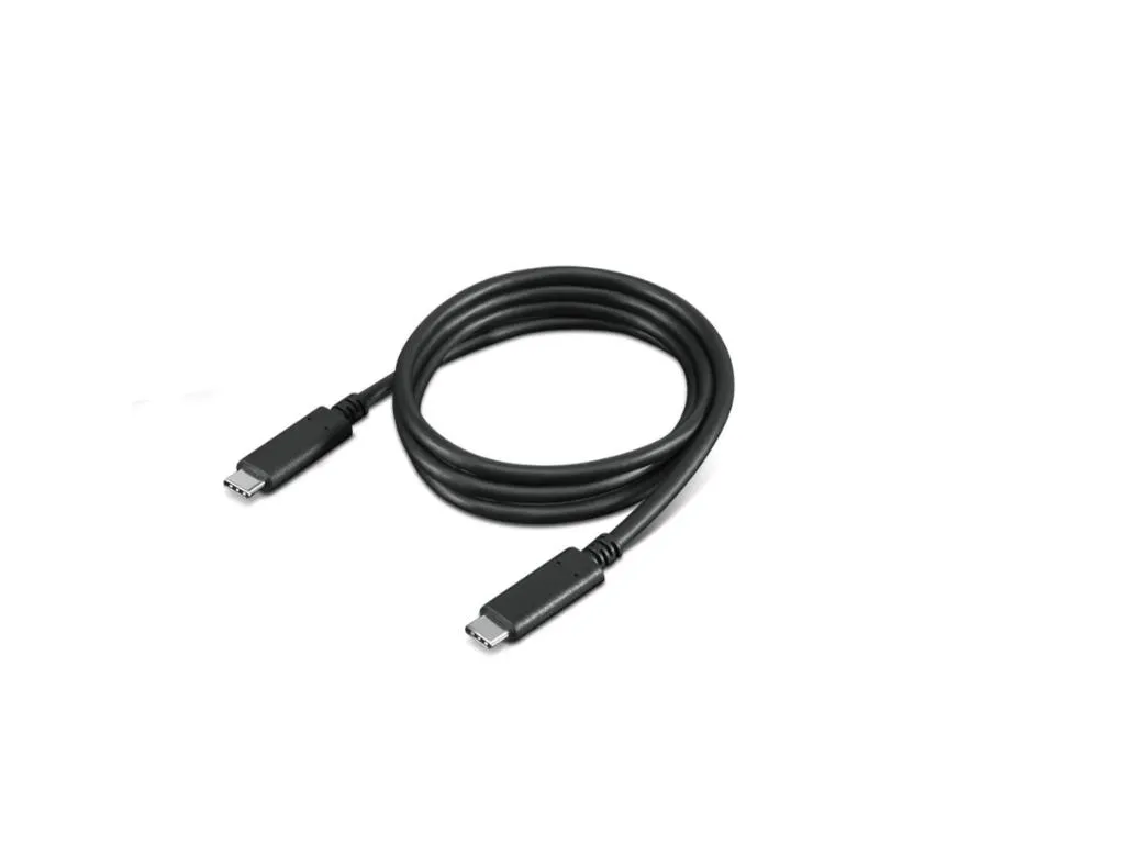 Lenovo USB-C Cable 1m/Date rate 10Gbps/Support max 100W @20V/5A