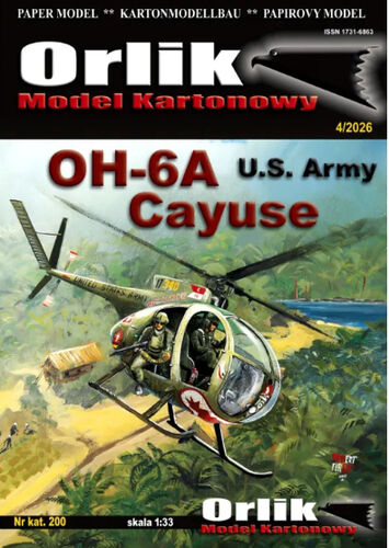 NEW! Orlik 200 OH-6A Cayuse - US Army