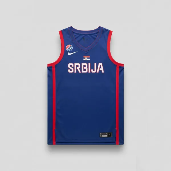 Originalni Nike plavi dres košarkaške reprezentacije Srbije