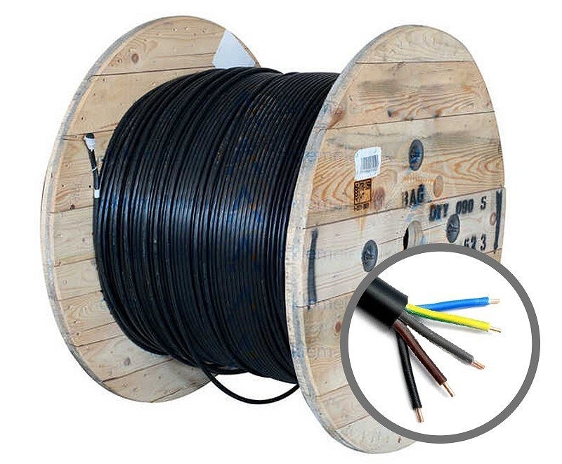 (M) N2XH-J 5X10 bezhalogeni kabel
