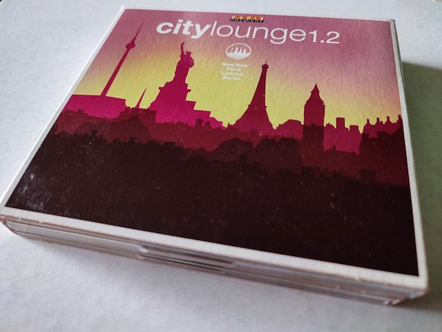 Various – City Lounge 1.2 - 4CD - mint - original ✅