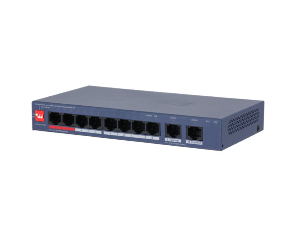 DAHUA CS4010-8ET2GT-110 10-Port Cloud Managed Desktop Switch with 8-Port PoE (LAN05333)