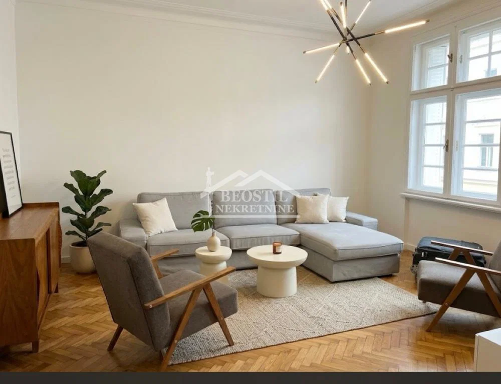 Dvoiposoban stan za izdavanje, Beograd Centar, Beograd, 70m², 1.300 €/mes