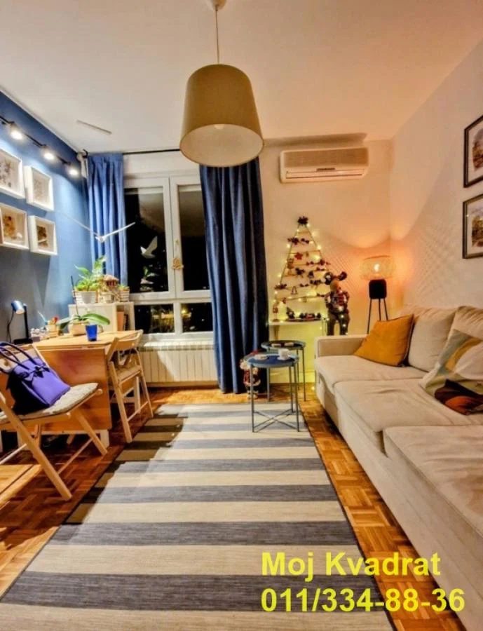 Jednoiposoban stan za izdavanje, Zemunski Kej, Beograd, 44m², 700 €/mes