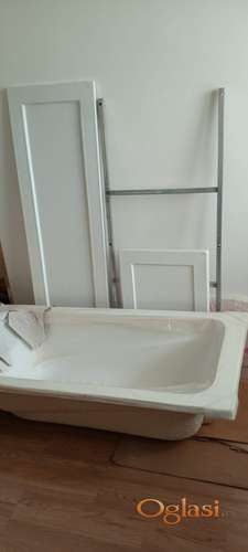 PVC kada sa oplatom i metalnom podkonstrukcijom150x70