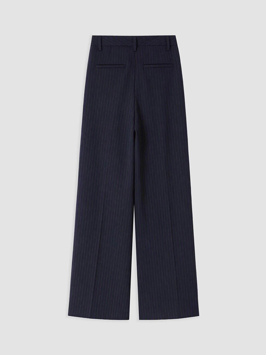 XSIDE Loose Fit Prugaste Ženske Plisirane Pantalone Od Tkanine