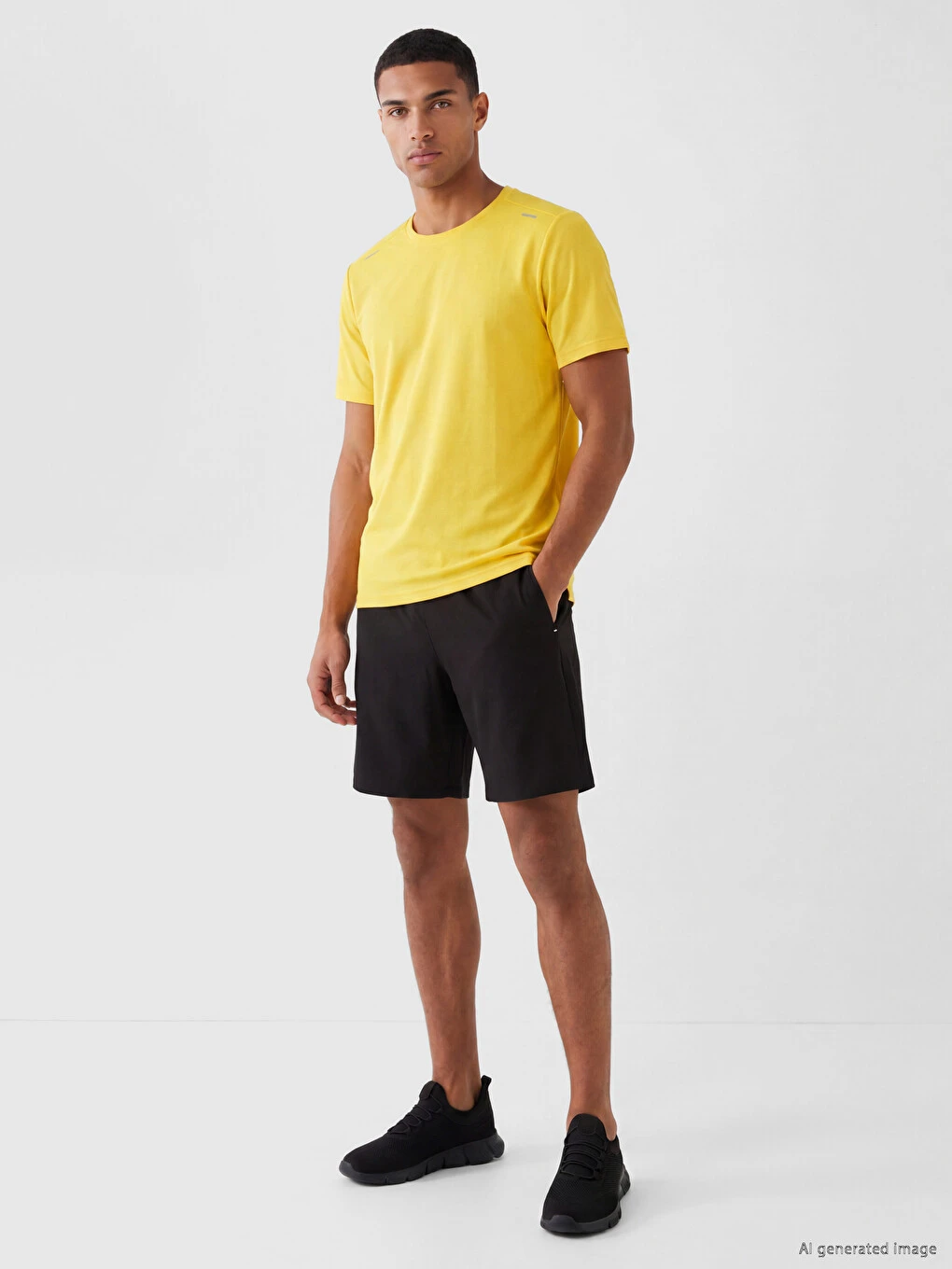 XSIDE ACTIVE Muška Sportska Majica Sa Okruglim Izrezom Od Prozračnog Materijala