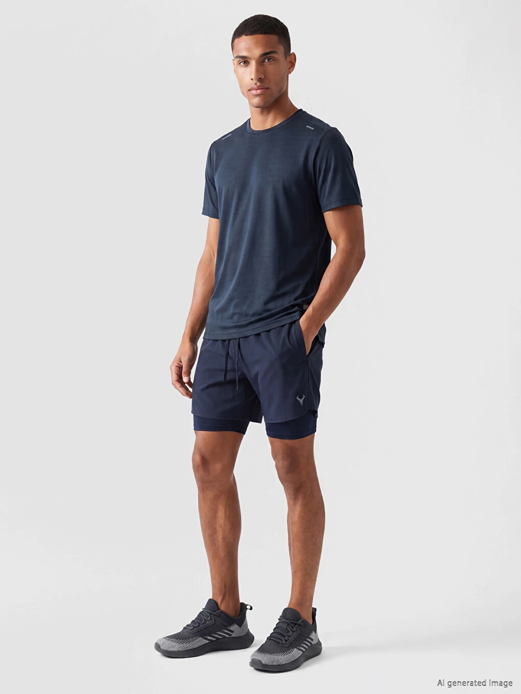 XSIDE ACTIVE Muška Sportska Majica Sa Okruglim Izrezom Od Prozračnog Materijala