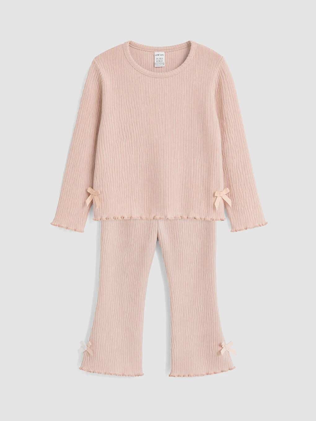 LCW baby Set Za Bebe Devojčice Sa Detaljem Mašne