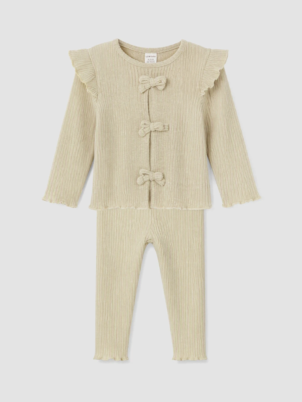 LCW baby Set Za Bebe Devojčice Sa Detaljem Mašne