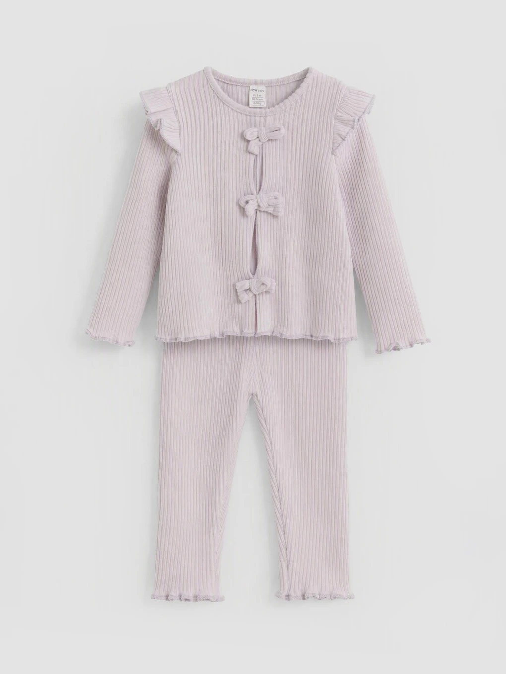 LCW baby Set Za Bebe Devojčice Sa Detaljem Mašne