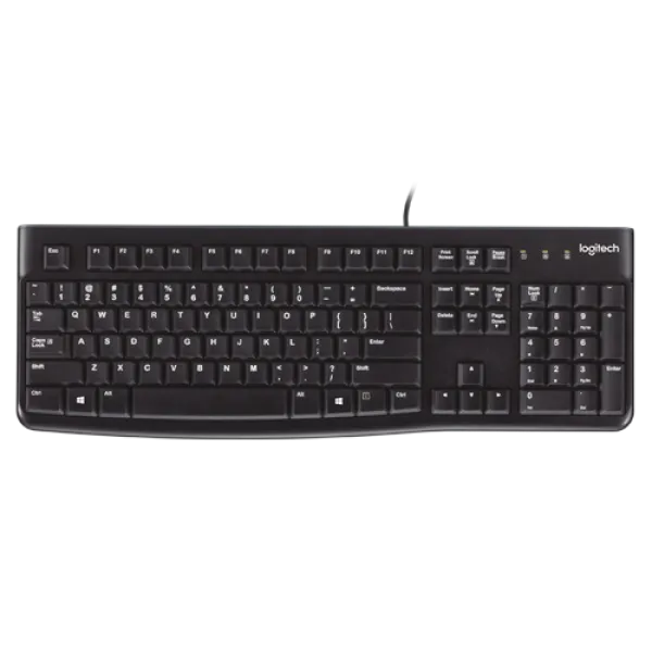 LOGITECH Tastatura USB K120 US Black 920-002508