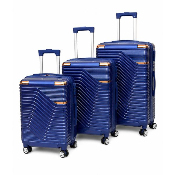 MKS Set putnih kofera 3/1 Plavi