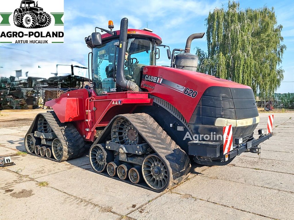 Case IH QUADTRAC 620 - 2014 ROK -RAMIONA - GPS traktor guseničar