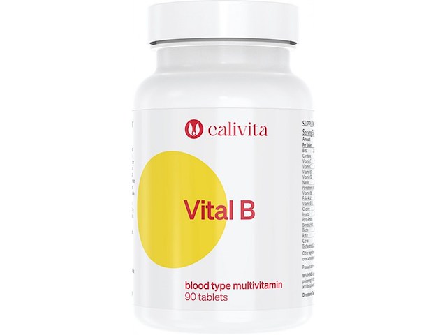 AKCIJA!! Multivitamin prema krvnim grupama (B) Vital B