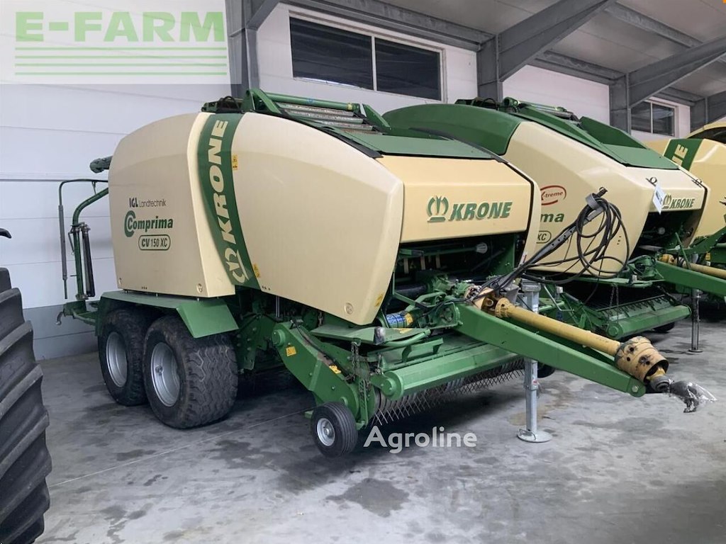 Krone comprima cv 150 xc balirka za okrugle bale