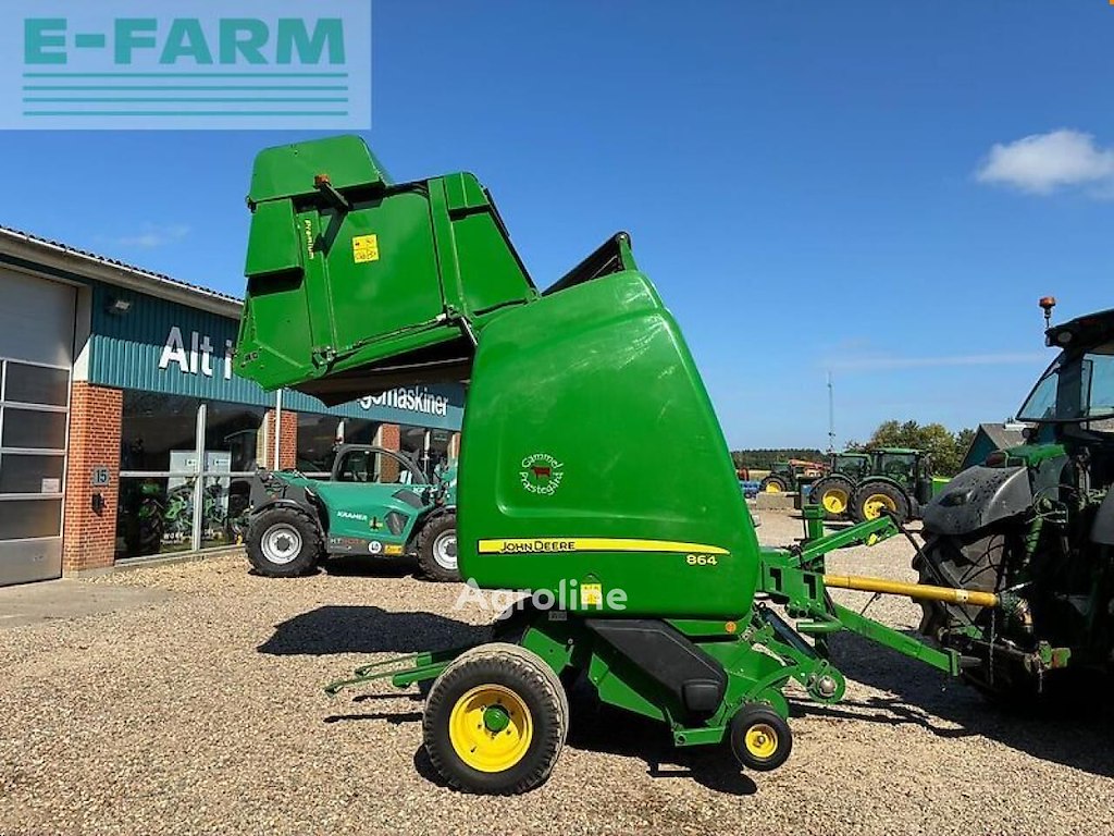 John Deere 864 rb rotorflow balirka za četvrtaste bale