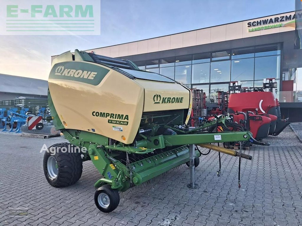 Krone comprima v 150 xc plus 17 messer balirka za četvrtaste bale
