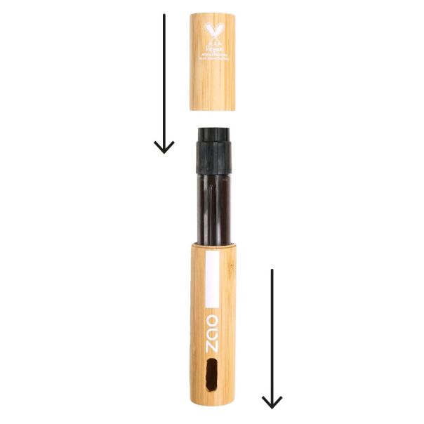 ZAO MAKEUP Dopuna za prirodnu vodootpornu maskaru - Black (250) 7ml