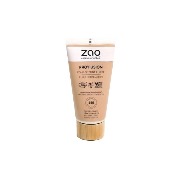 ZAO MAKEUP Puder Pro Fusion - Medium tan (855)