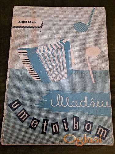 Albin Fakin, Mladim umetnikom