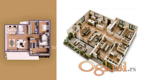 AVALA – Prizemna kuća u zatvorenom kompleksu, 141,78 m² ID#2081
