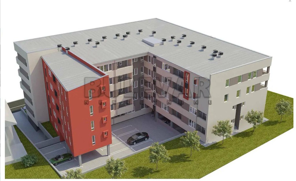 Jednoiposoban stan, Niš – Mokranjčeva | Izdavanje · 43m² · 85.570€
