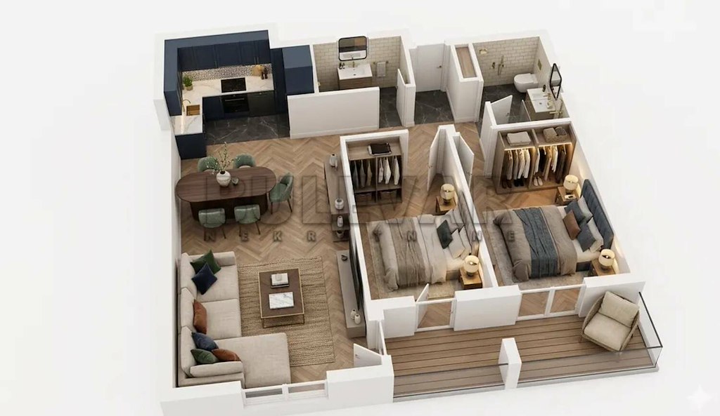 Dvoiposoban stan, Niš – Centar | Prodaja · 64m² · 197.720€