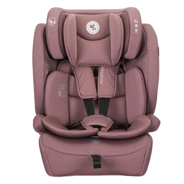 Dečije auto sedište Lorelli Adventure I-Size 76-150cm - Pink YC13