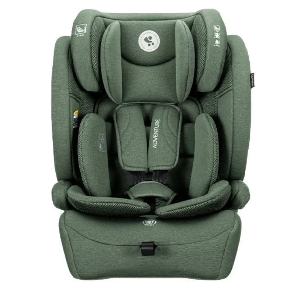 Dečije auto sedište Lorelli Adventure I-SIZE 76-150cm - Zeleno YC13