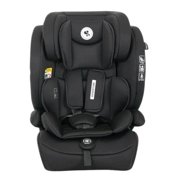Dečije auto sedište Lorelli Adventure I-Size 76-150cm - Crno YC13