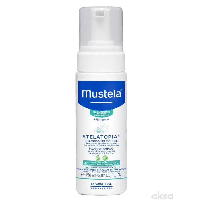 Mustela stelatopia pena šampon 150ml (kratak rok)