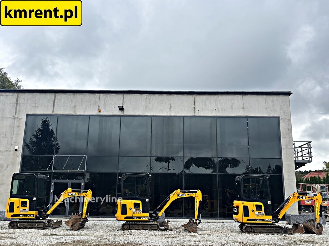 JCB 16 C-1 T3 MINI-KOPARKA 2022R MTH: 85 mini bager
