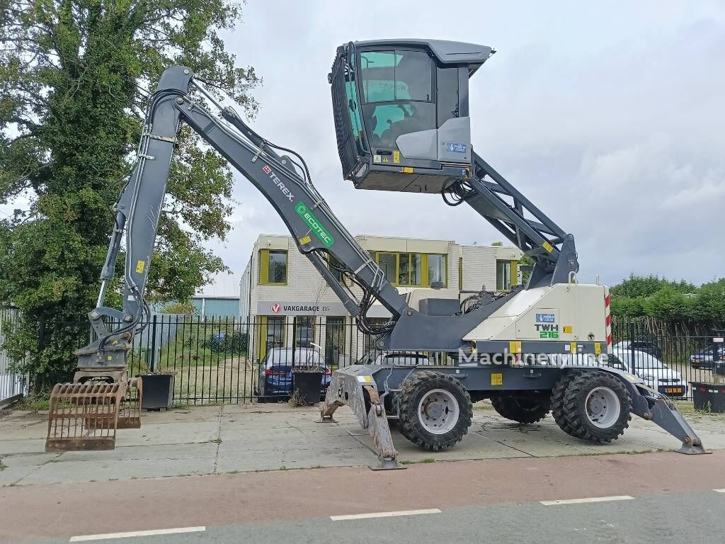 Terex TWH 216 S5 16,5 ton wastehandler overslagkraan bager za pretovar