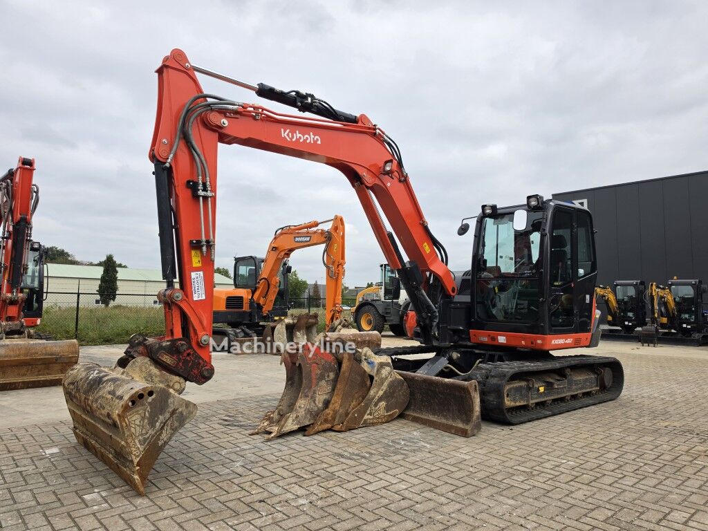 Kubota KX080-4a2 midi bager